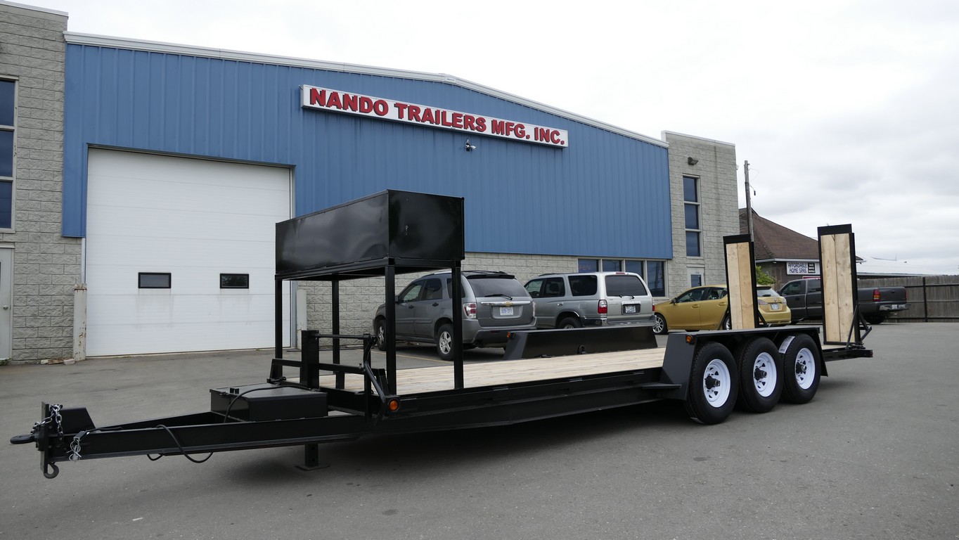 Equipment Float – Nando Trailer Quality Canadian Built Trailers, Floats ...